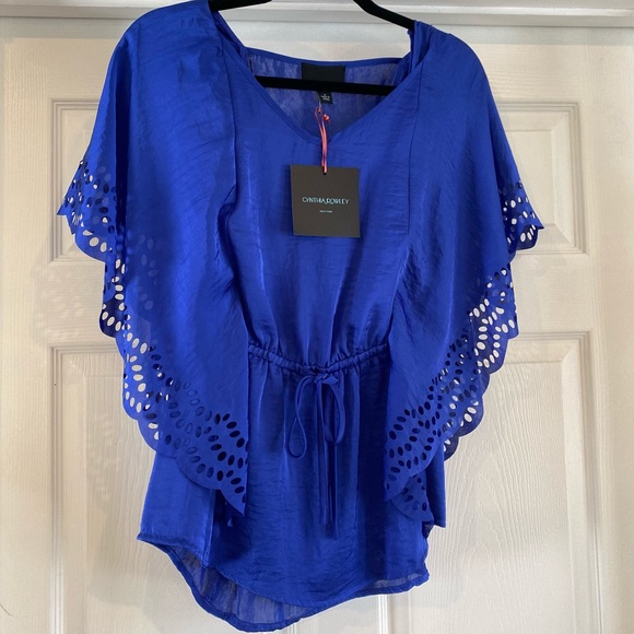 Cynthia Rowley | Tops | Nwt Cynthia Rowley Cutout Scalloped Butterfly ...